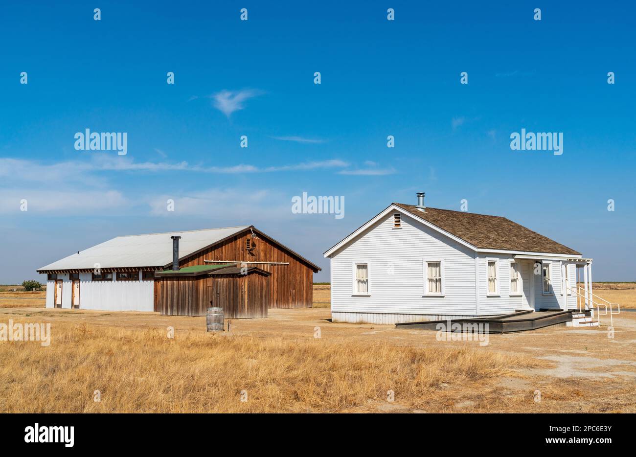 Colonel Allensworth State Historic Park, California Stock Photo - Alamy