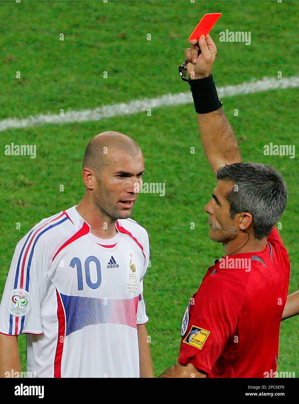 Zidane Red Card