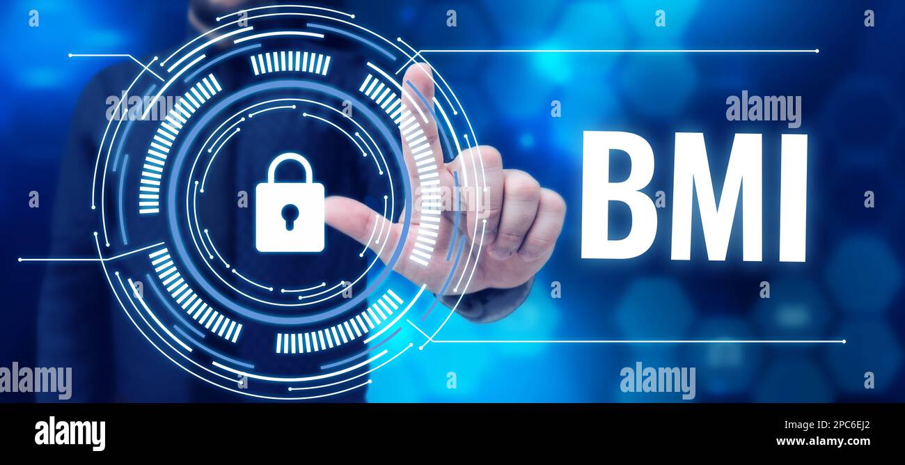 Inspiration showing sign Bmi. Word Written on Method of estimating body ...