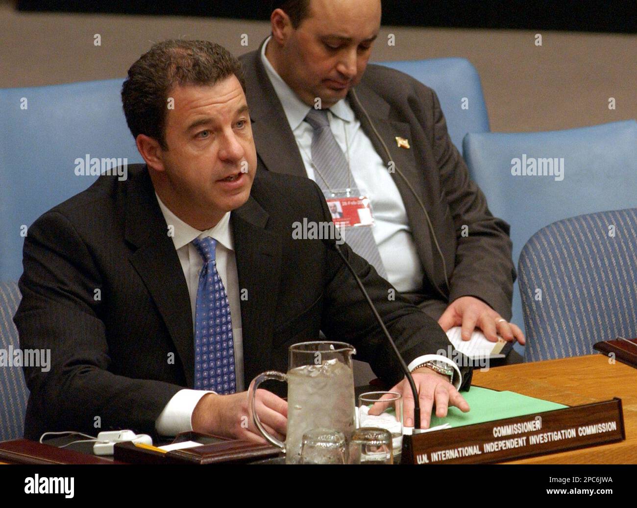 Serge Brammert, commissioner of the international independent ...