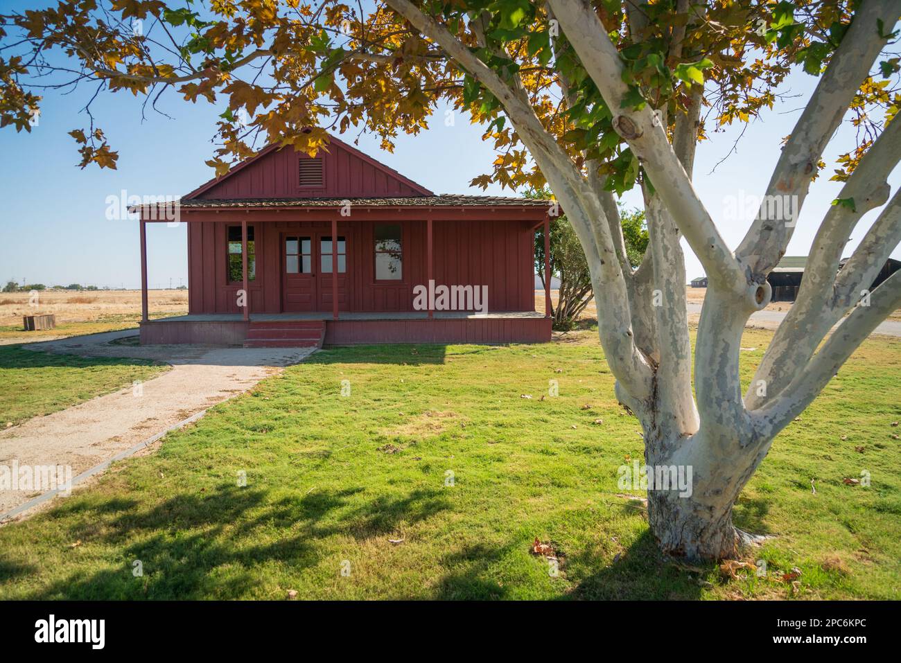 Colonel Allensworth State Historic Park, California Stock Photo - Alamy