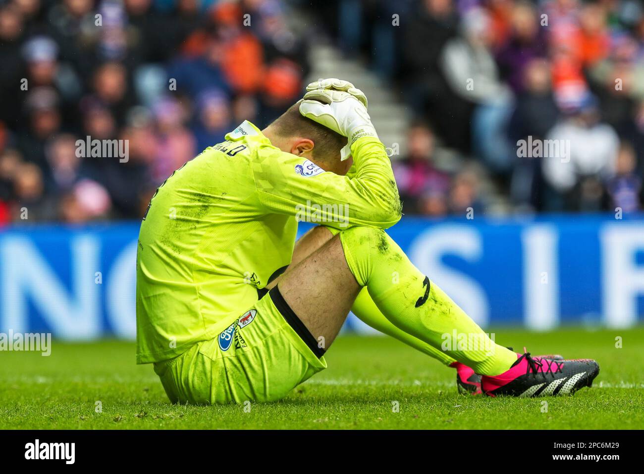 Jamie MacDonald, goalkeeper for Raith Rovers , Scottish football team ...