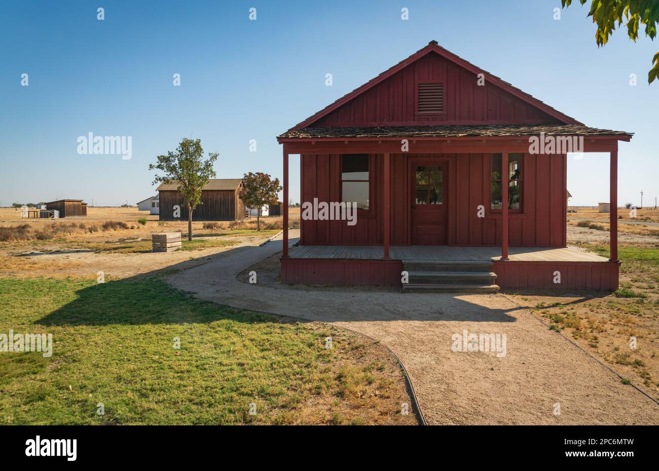 Colonel Allensworth State Historic Park, California Stock Photo - Alamy