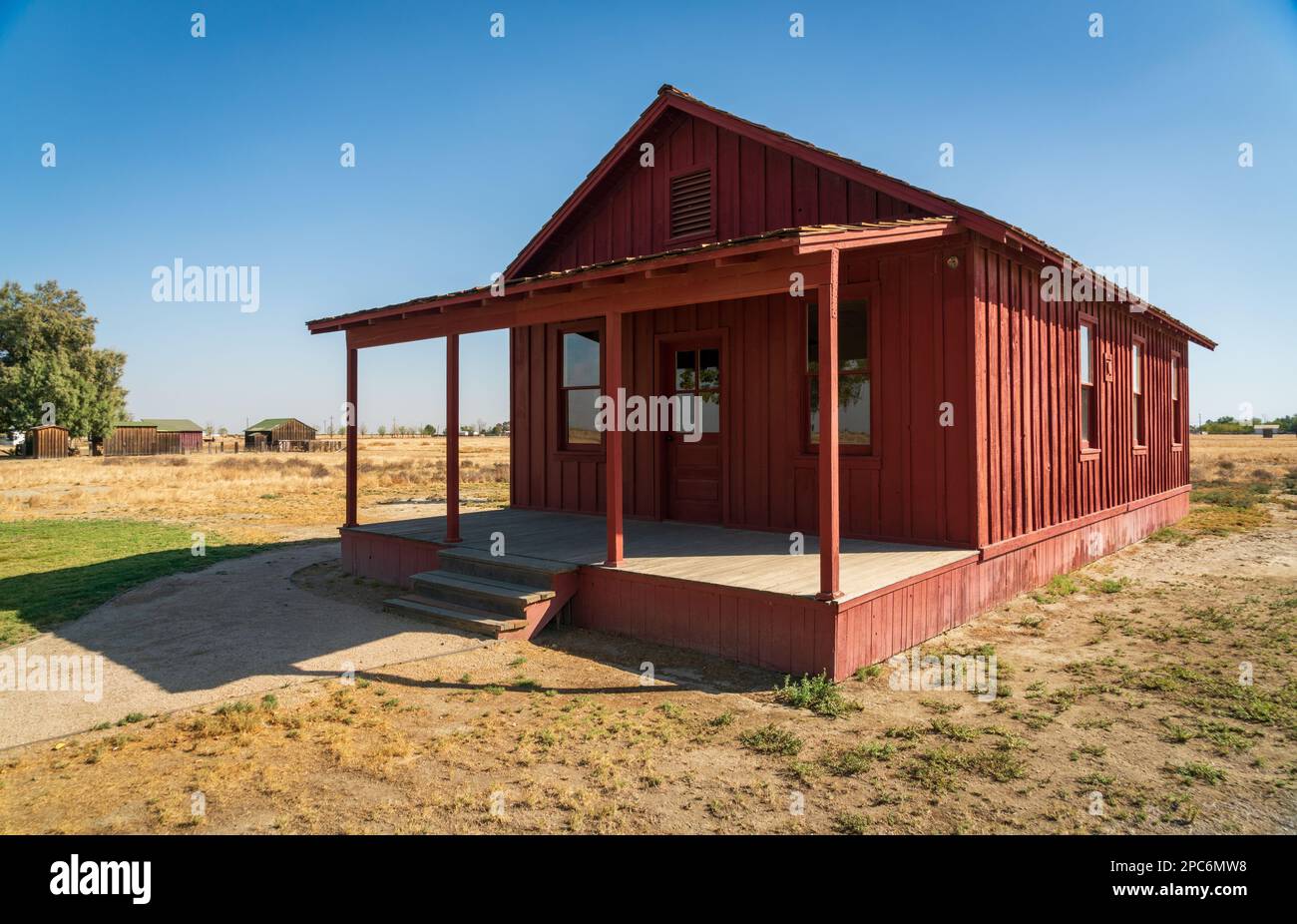 Colonel Allensworth State Historic Park, California Stock Photo - Alamy