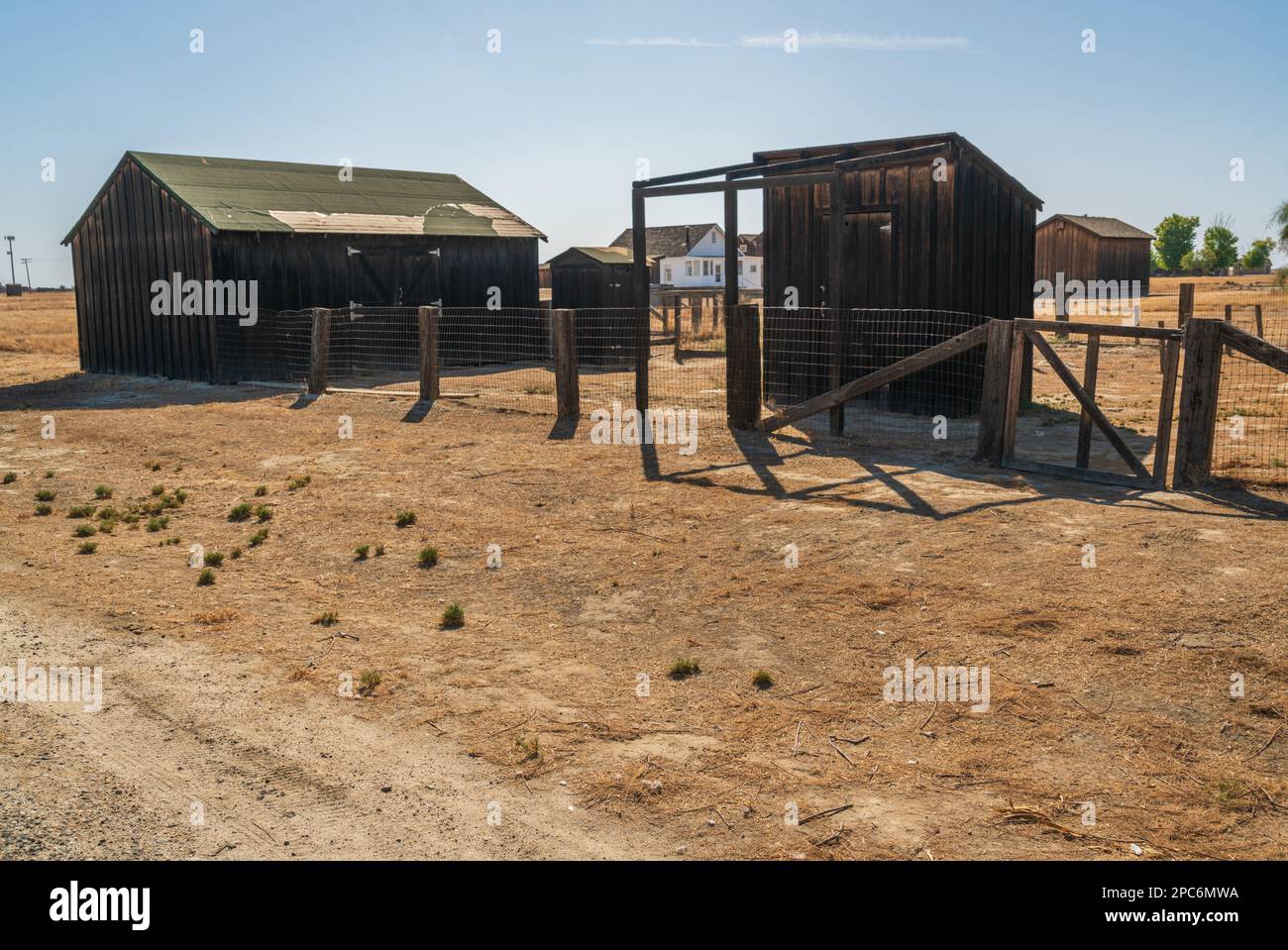 Colonel Allensworth State Historic Park, California Stock Photo - Alamy