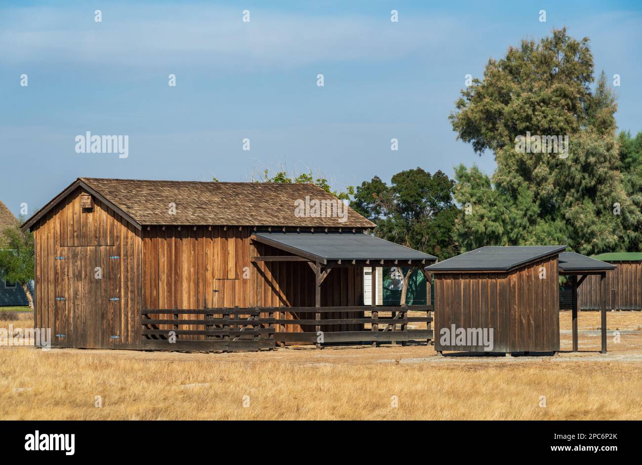 Colonel Allensworth State Historic Park, California Stock Photo - Alamy
