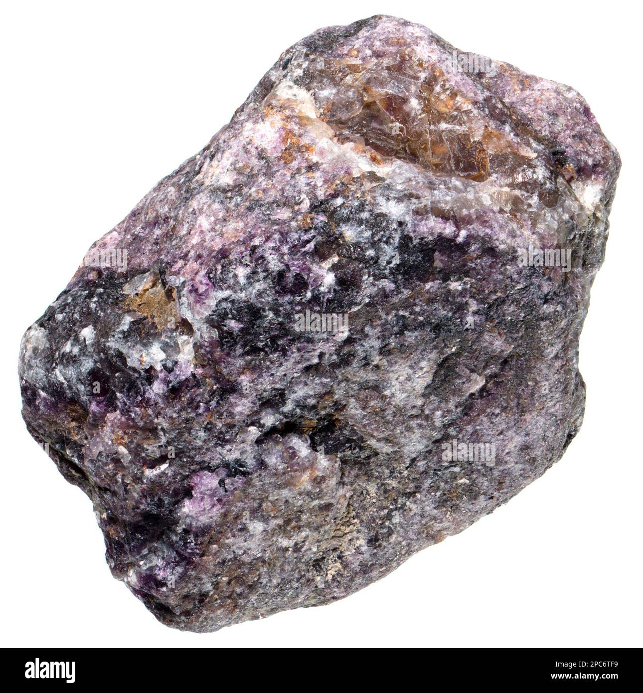 Natural mineral fluorite crystals Cut Out Stock Images & Pictures - Alamy