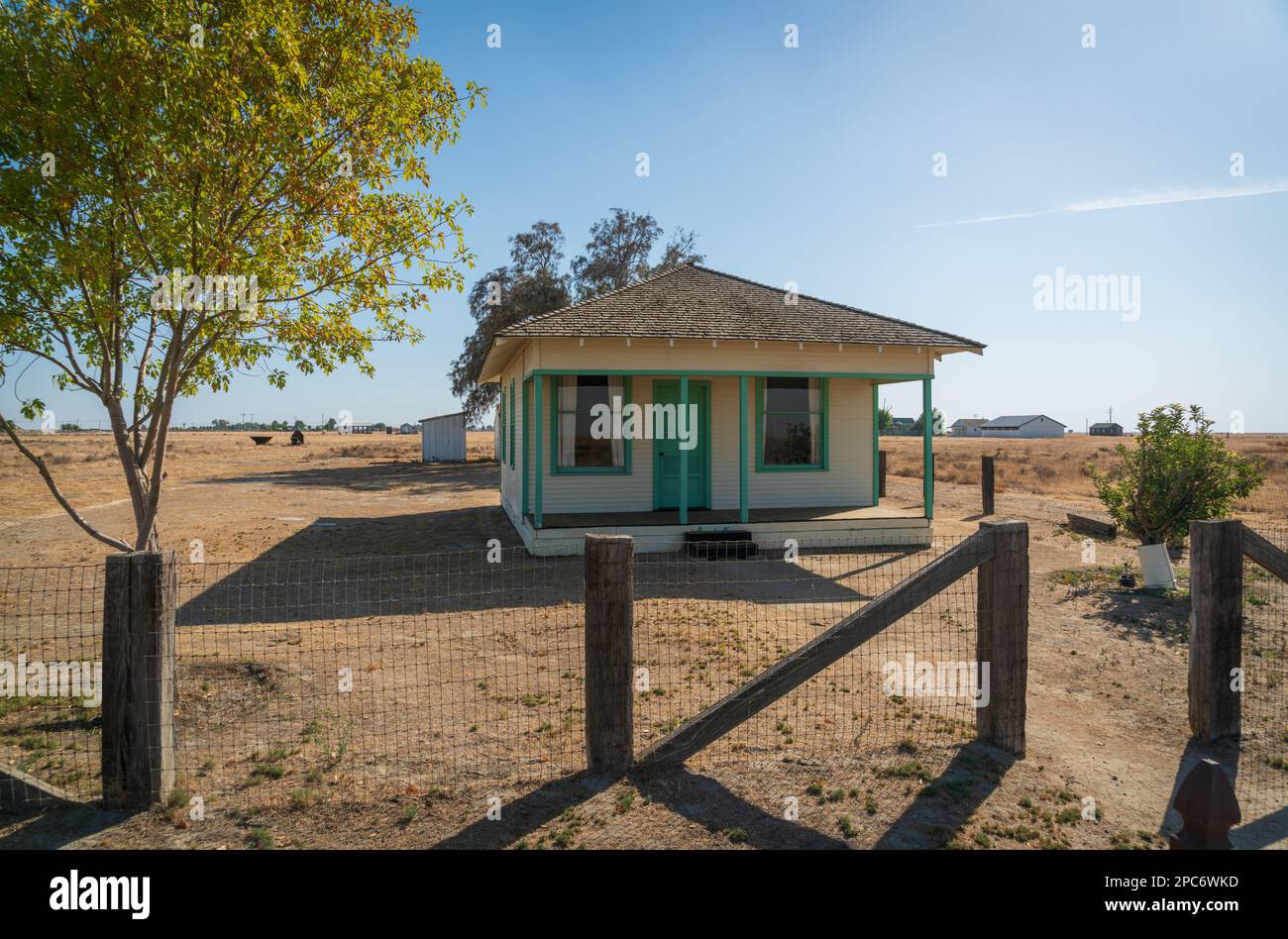 Colonel Allensworth State Historic Park, California Stock Photo - Alamy