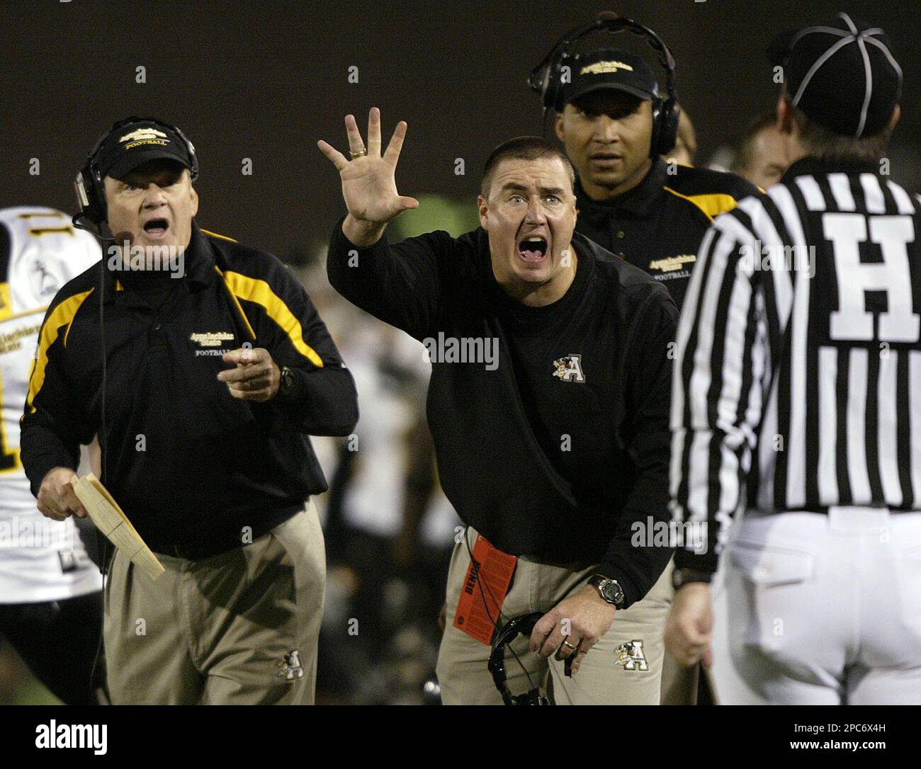 College Football Coaches Yelling