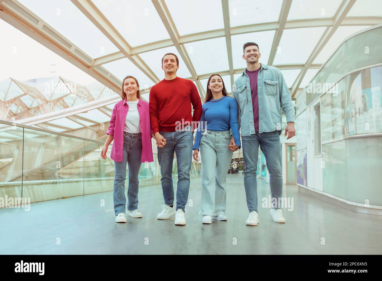 Passengers couples family hi-res stock photography and images - Alamy