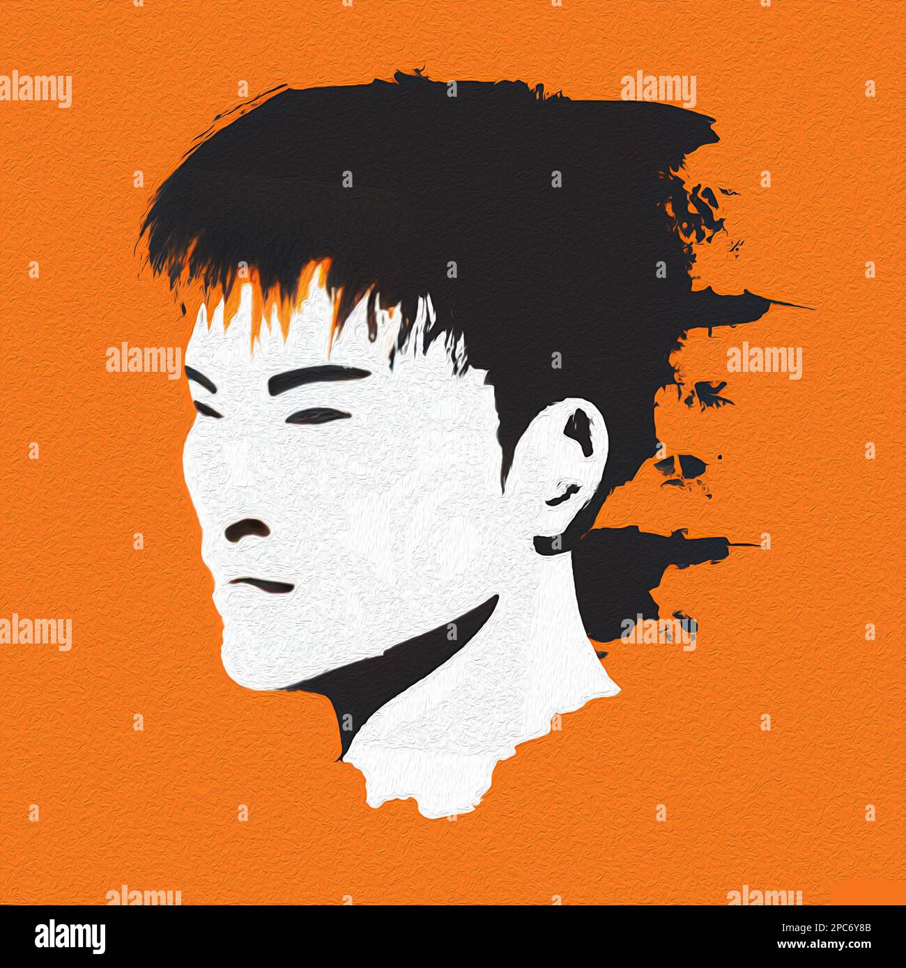 confused man drawing Stock Photo - Alamy