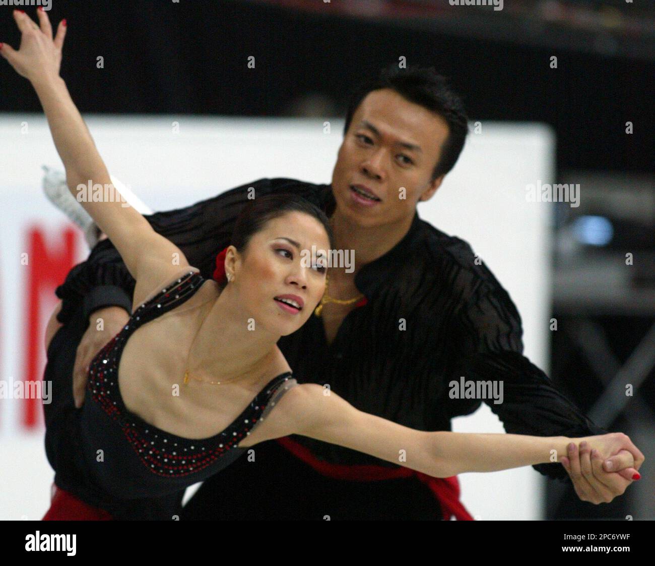 China's Xue Shen and Hongbo Zhao perform their original dance program ...