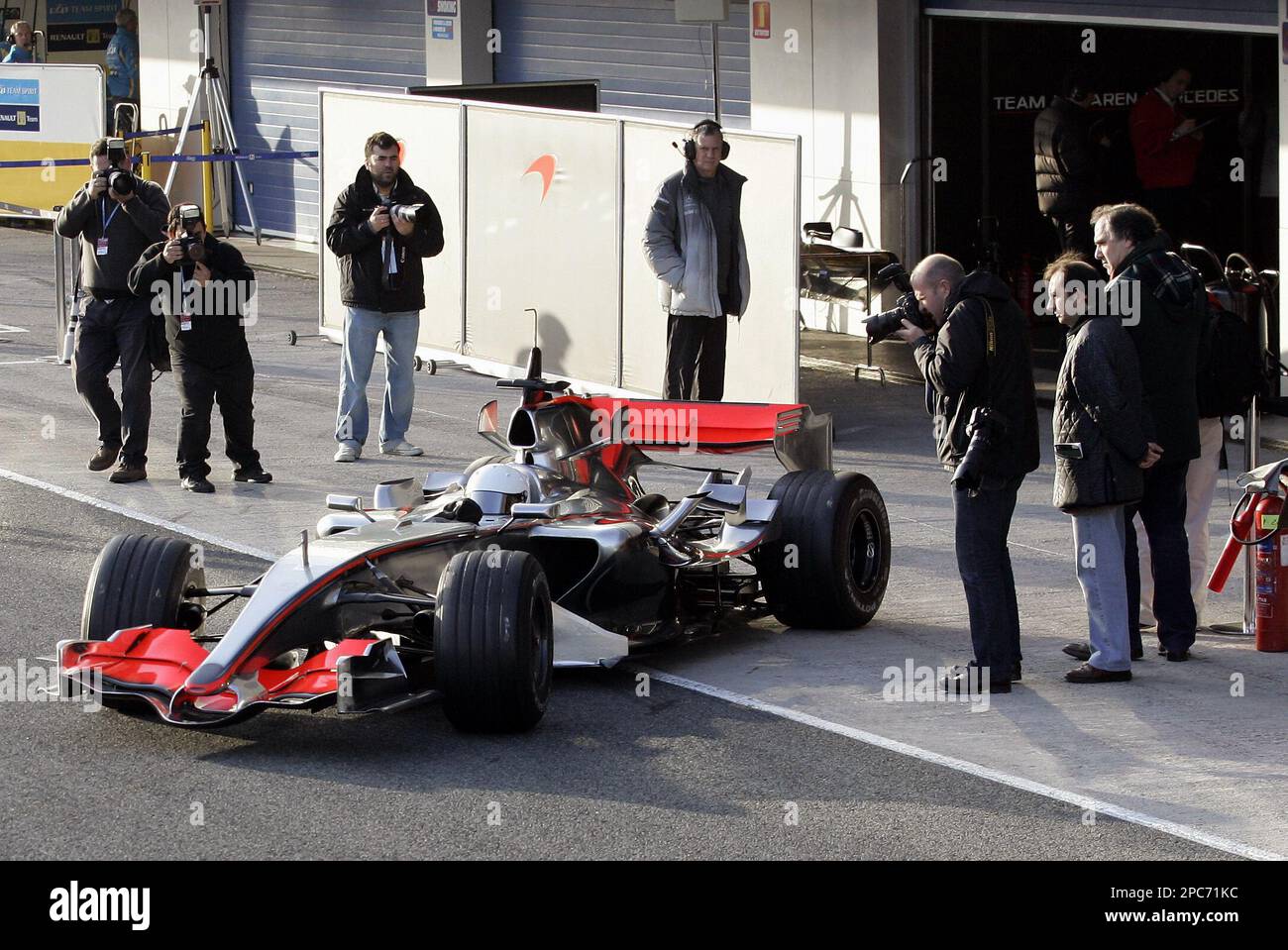 Formula One world champion Fernando Alonso, from Spain, who has moved ...