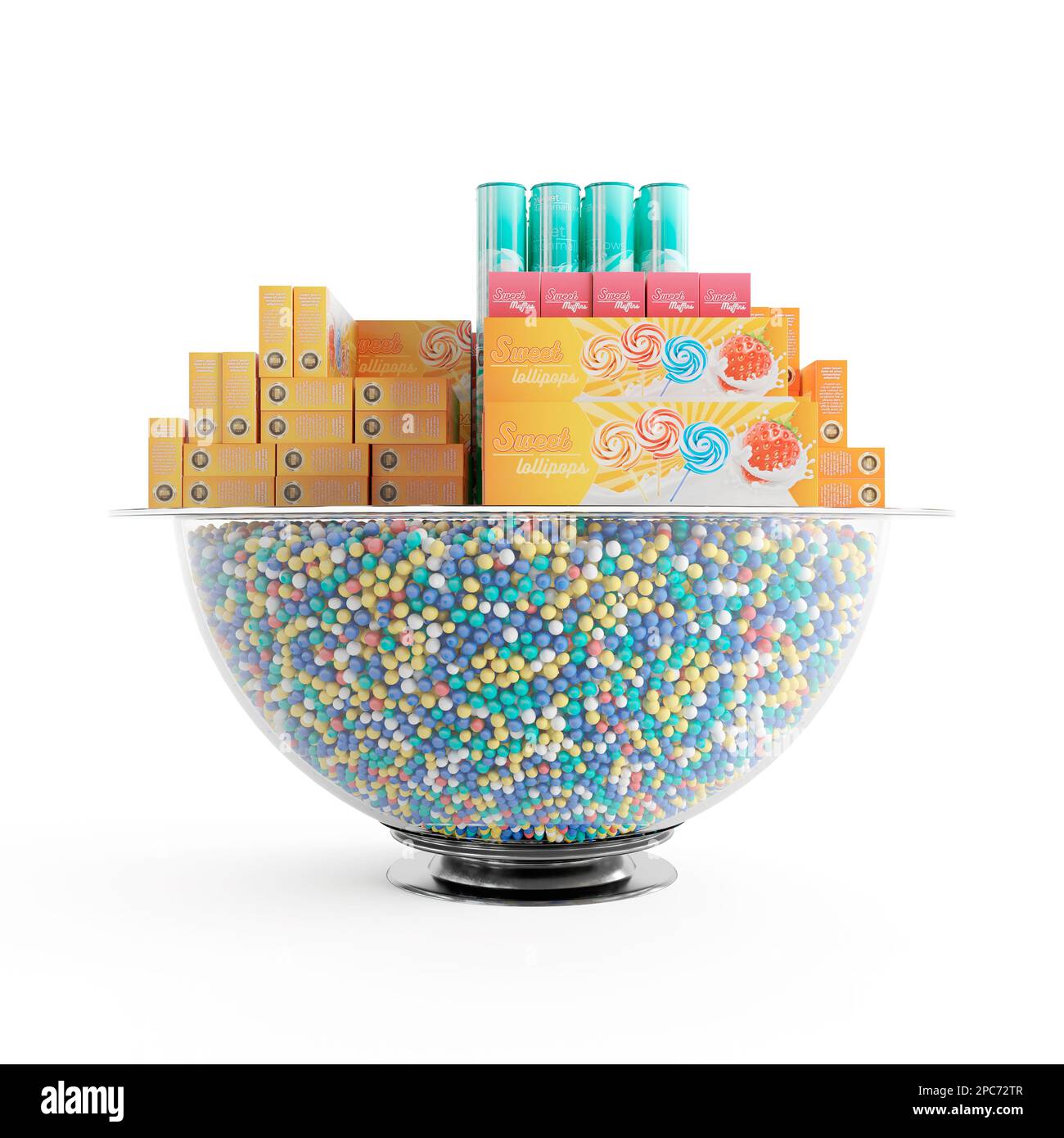 Snack treat 3d Cut Out Stock Images & Pictures - Alamy
