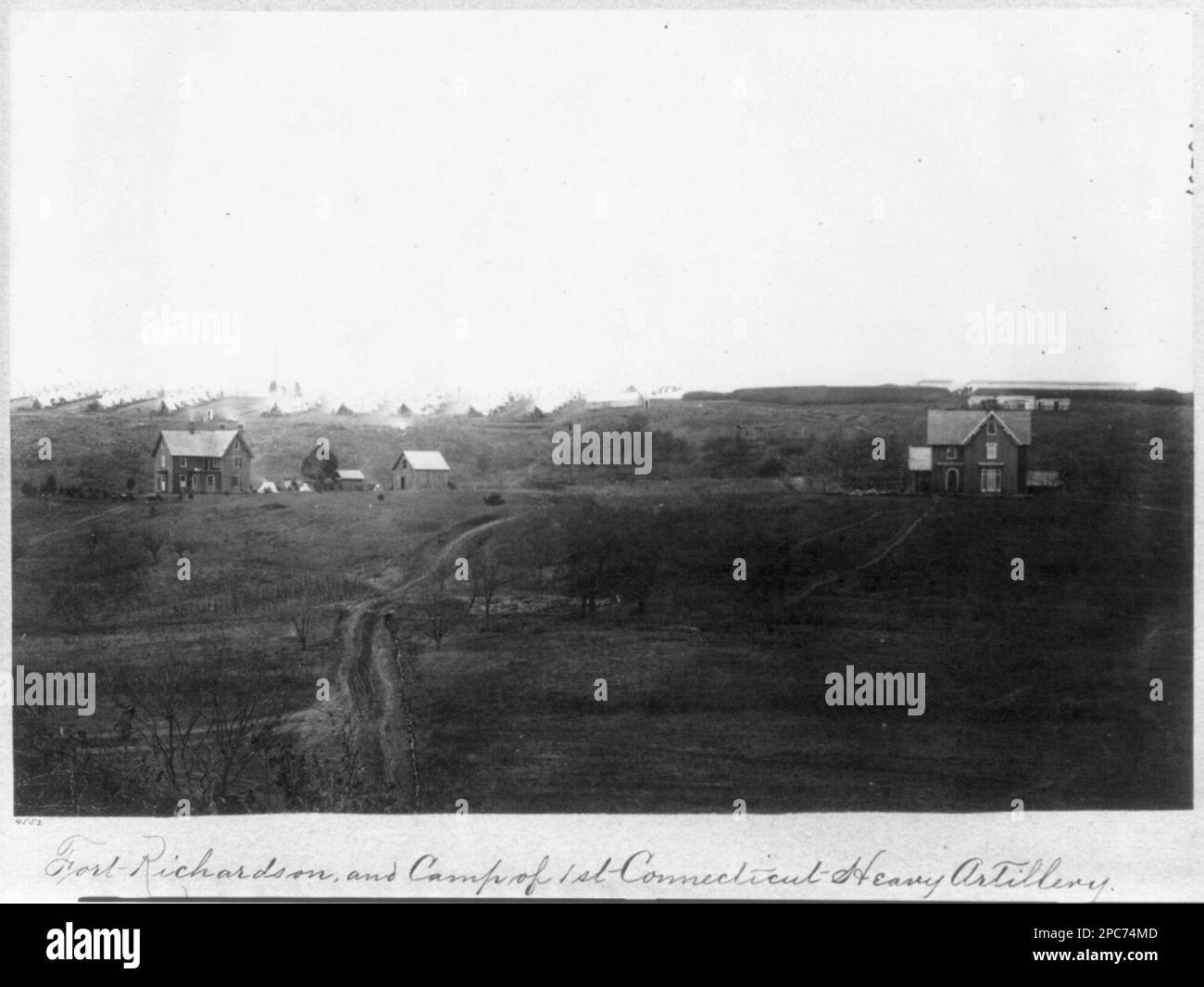 Fort Richardson and Camp of 1st Connecticut Heavy Artillery. No. 4552 ...