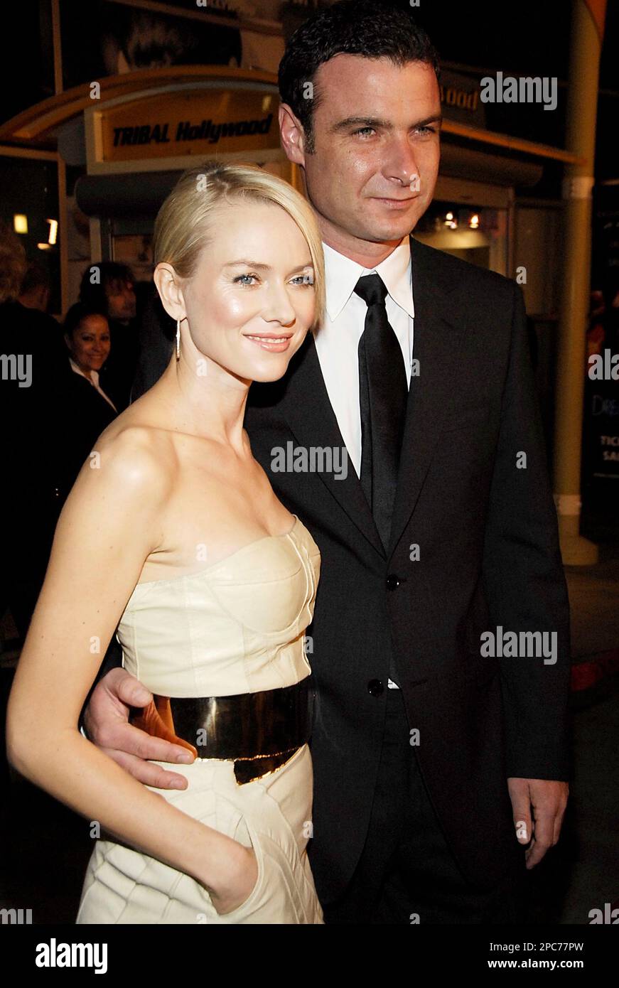 Actress Naomi Watts, left, and her boyfriend, actor Liev Schreiber ...