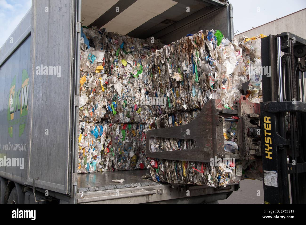 Municipal solid waste materials recovery facility in Gdansk, Poland ...