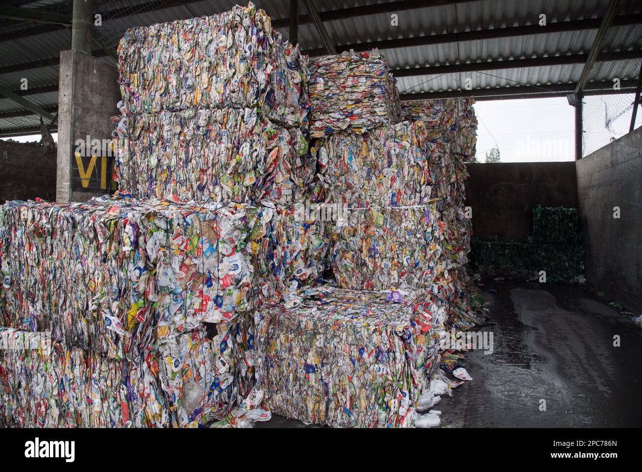 Municipal solid waste materials recovery facility in Gdansk, Poland ...