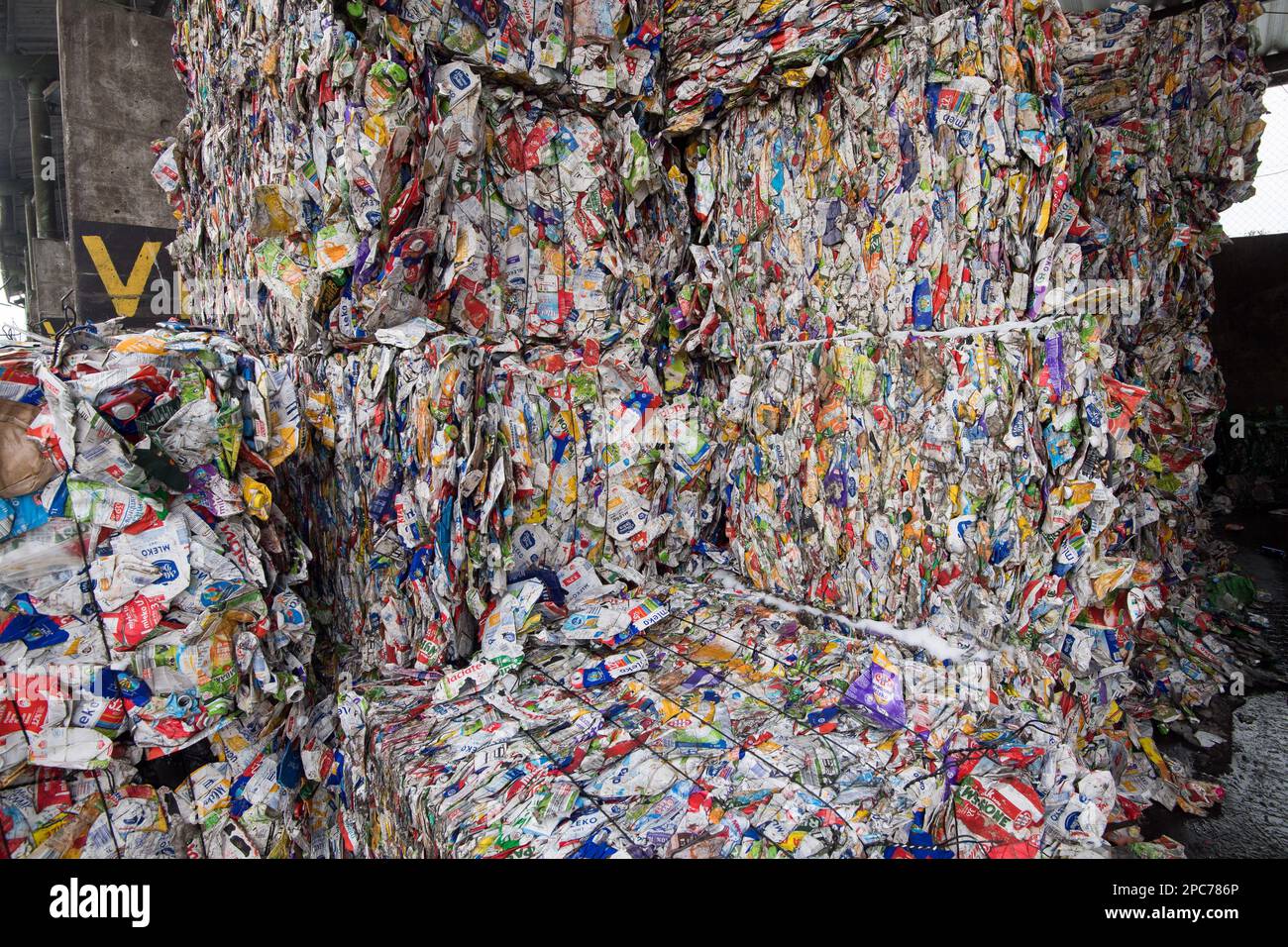 Municipal solid waste materials recovery facility in Gdansk, Poland ...