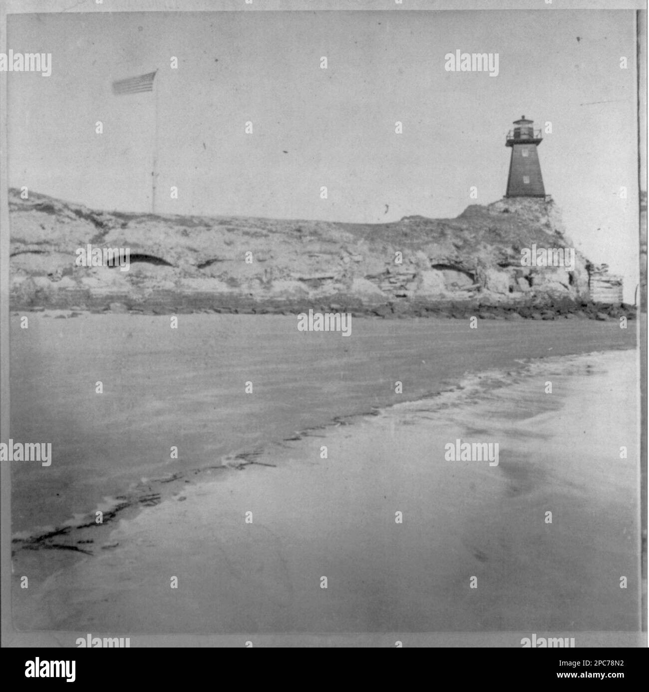 Fort Sumter, south side, Morris Island. Civil War Photograph Collection ...