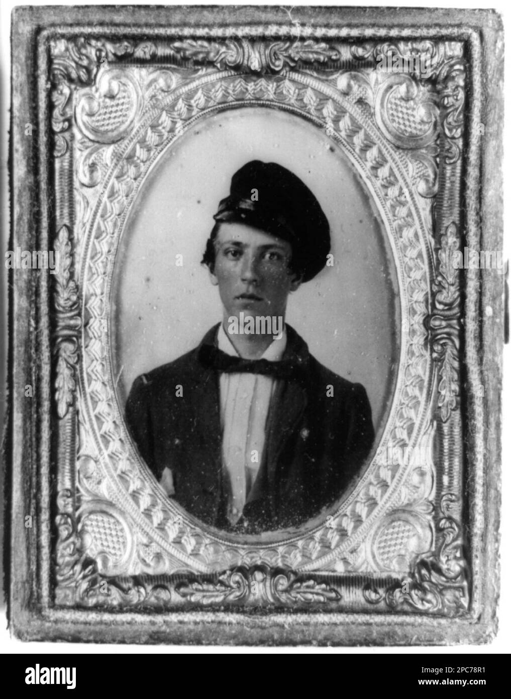 Portrait of Pvt. George Henry, Virginia Regiment, killed at Brandy ...