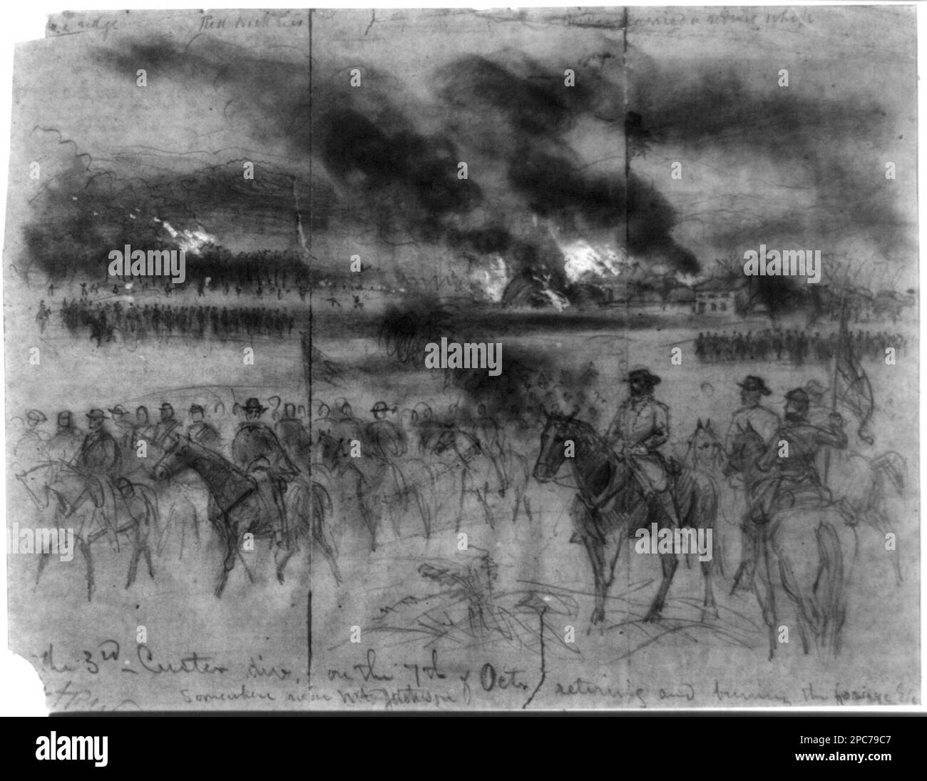 George armstrong custer cavalry 1876 hi-res stock photography and ...