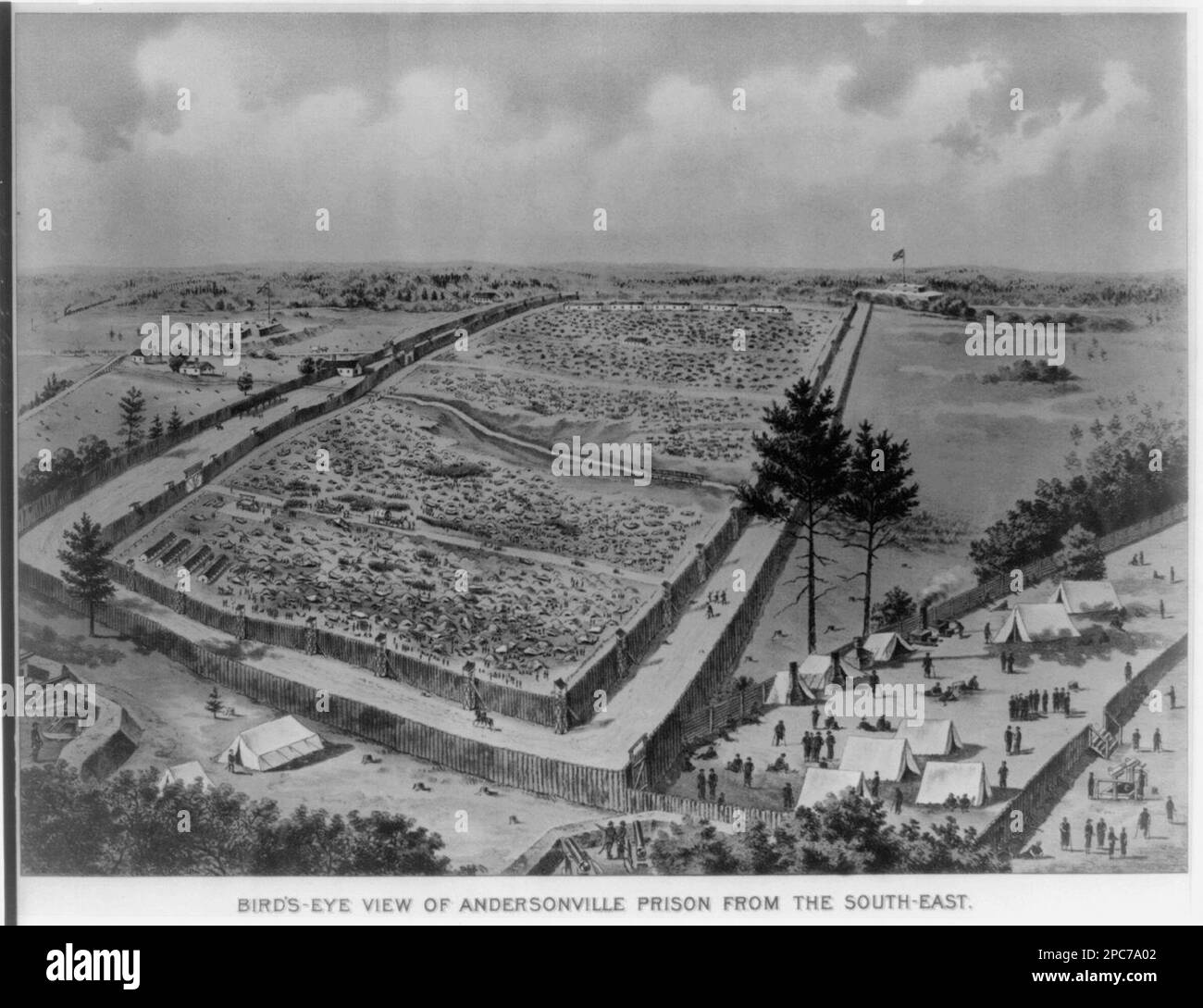 Birds eye view civil war Black and White Stock Photos & Images - Alamy