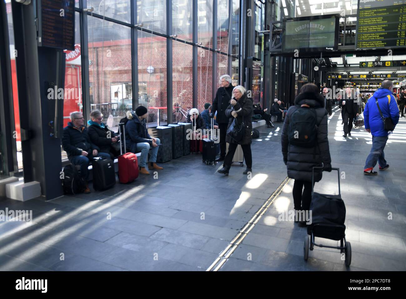 Malmoe central station hi-res stock photography and images - Alamy