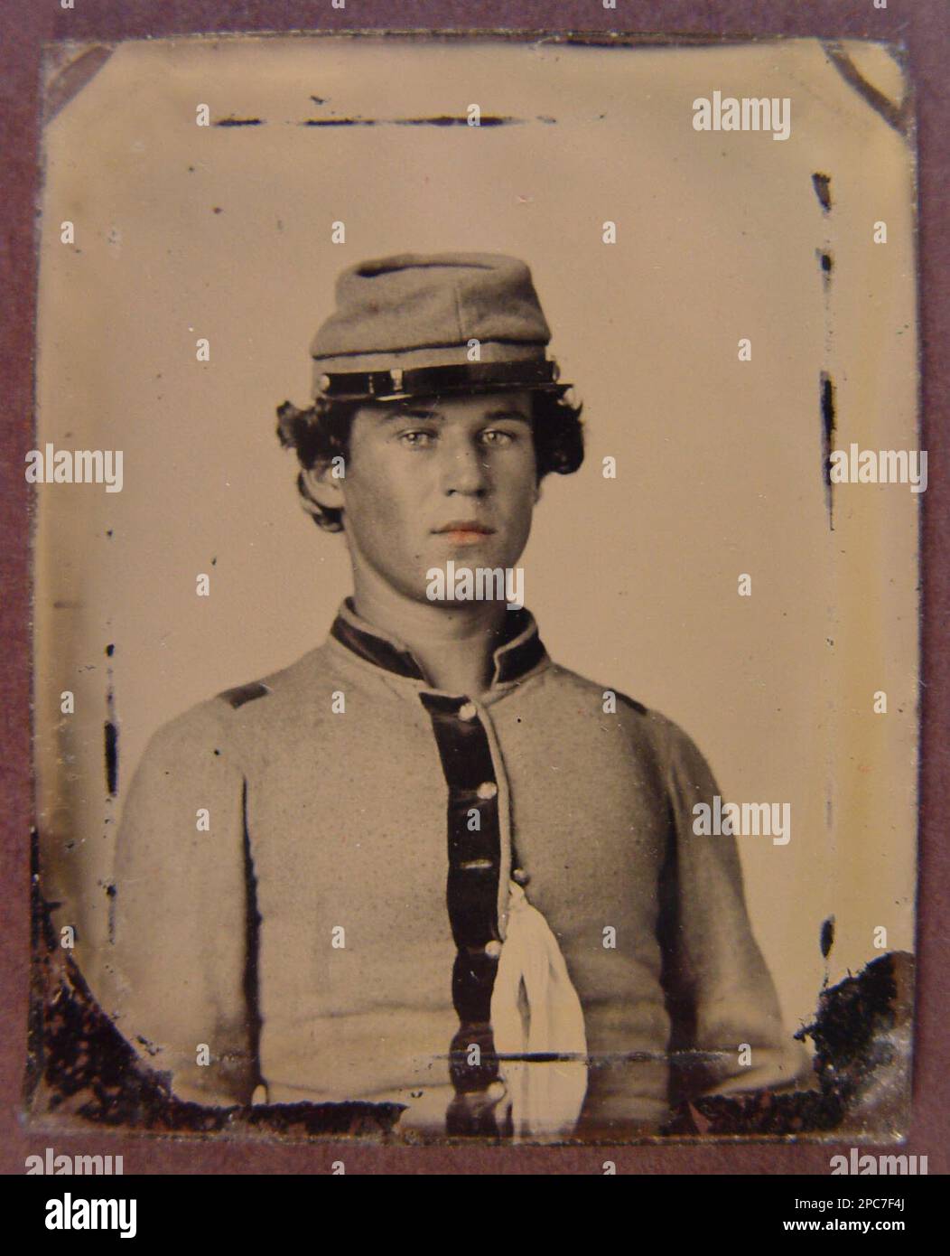 Civil war forage cap confederate hi-res stock photography and images ...