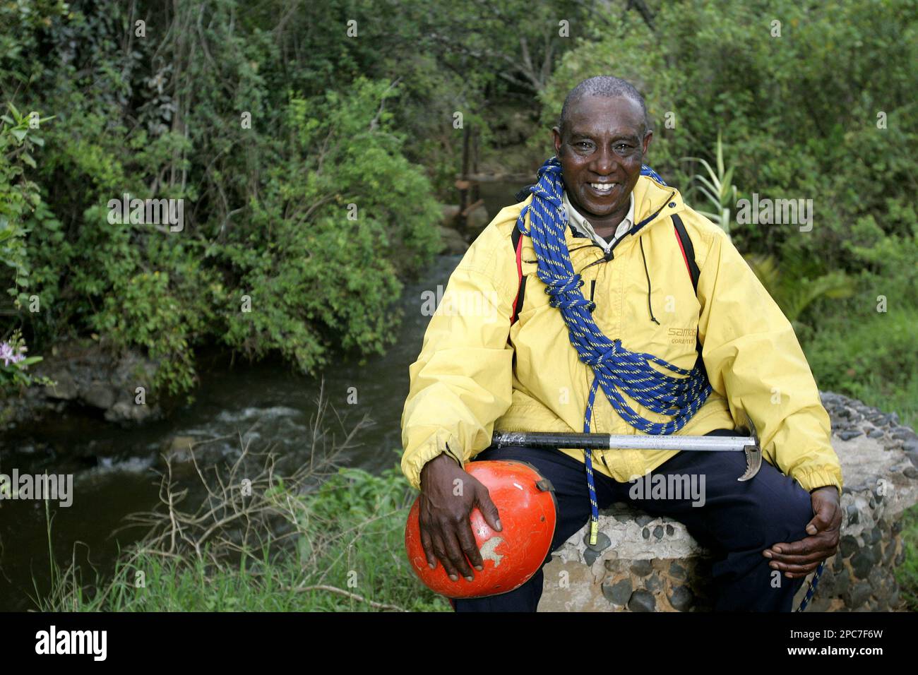 ** ADVANCE FOR SUNDAY, DEC. 17 ** Mountain guide John Maina who has ...