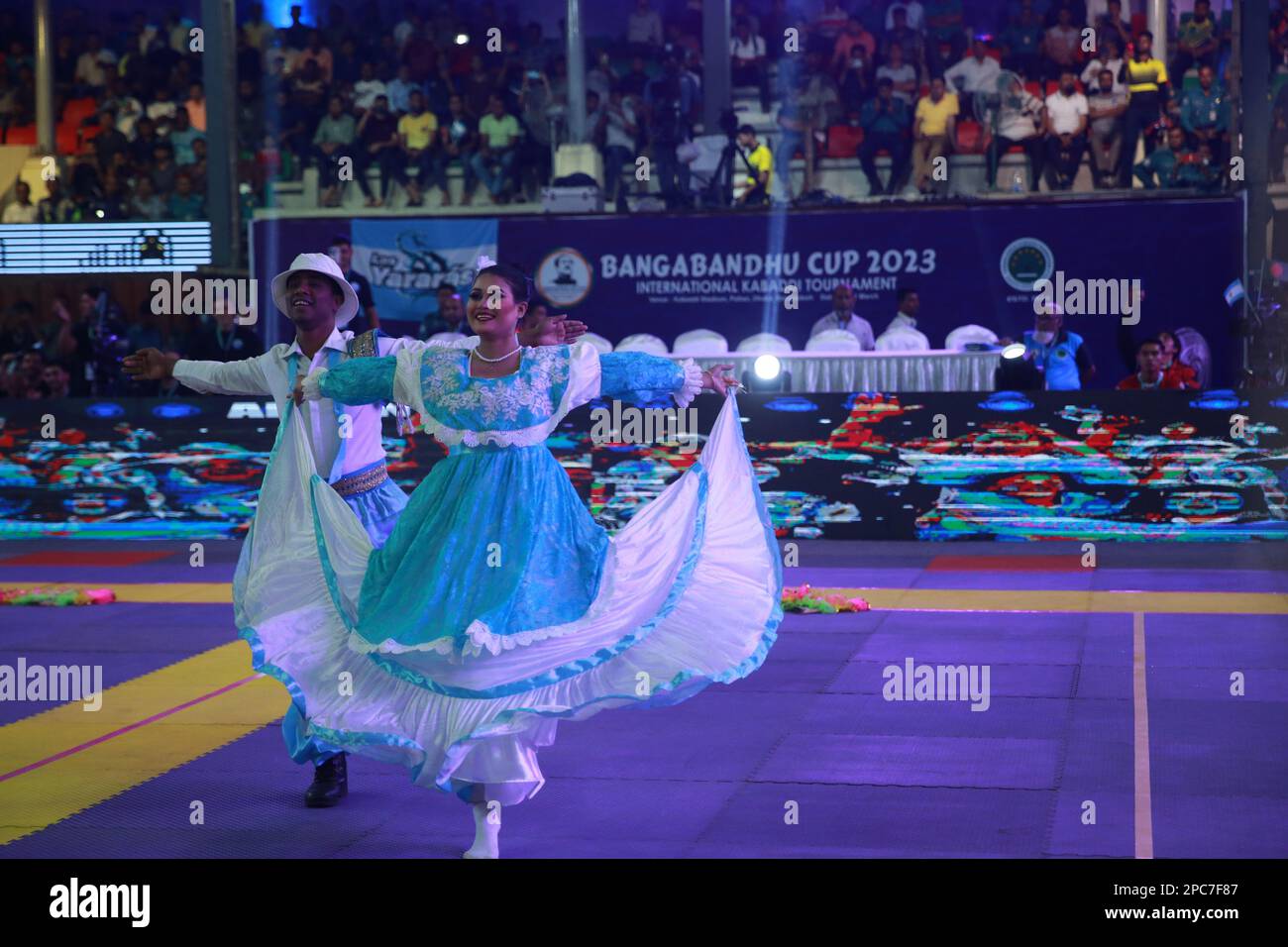 Cultural presentation reflecting all the 12 participant countries ...