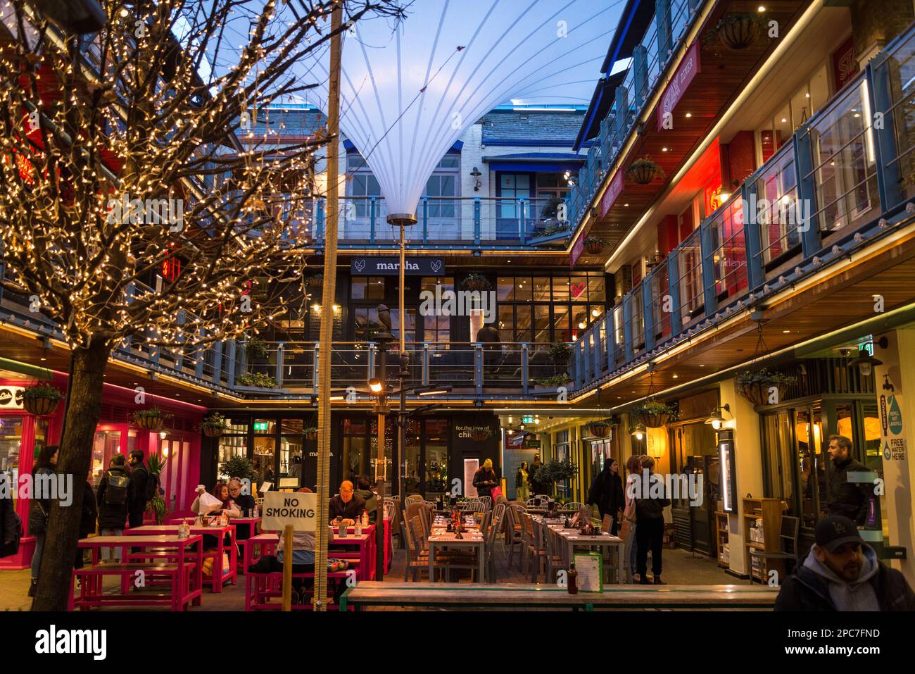 Carnaby's iconic Kingly Court is a three-storey, al-fresco dining ...