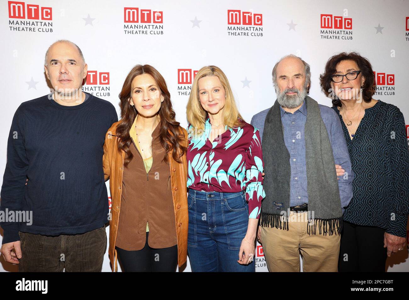 New York, NY, USA. 13th Mar, 2023. David Auburn, Jessica Hecht, Laura ...