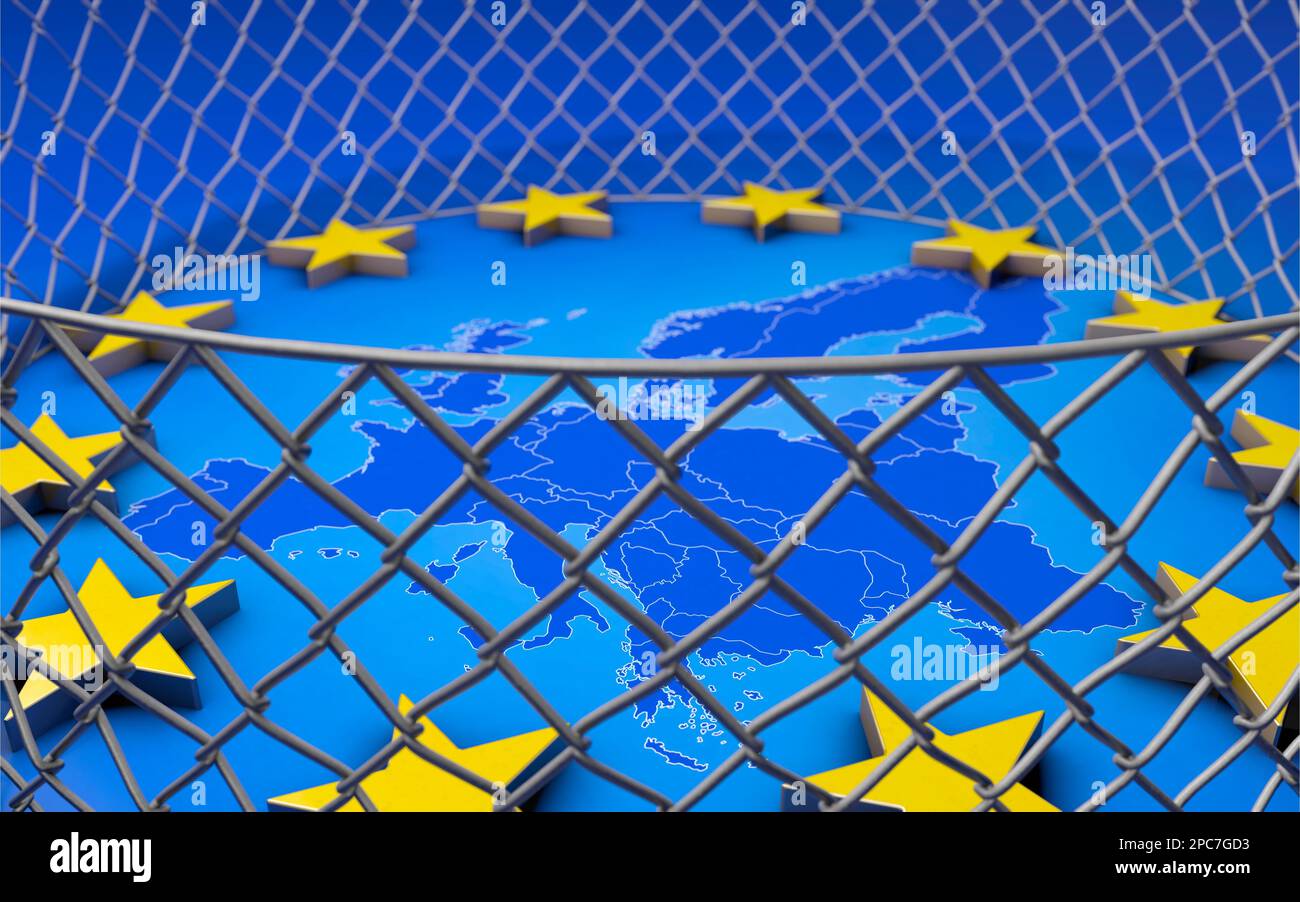 europe-border-fence-stock-photo-alamy