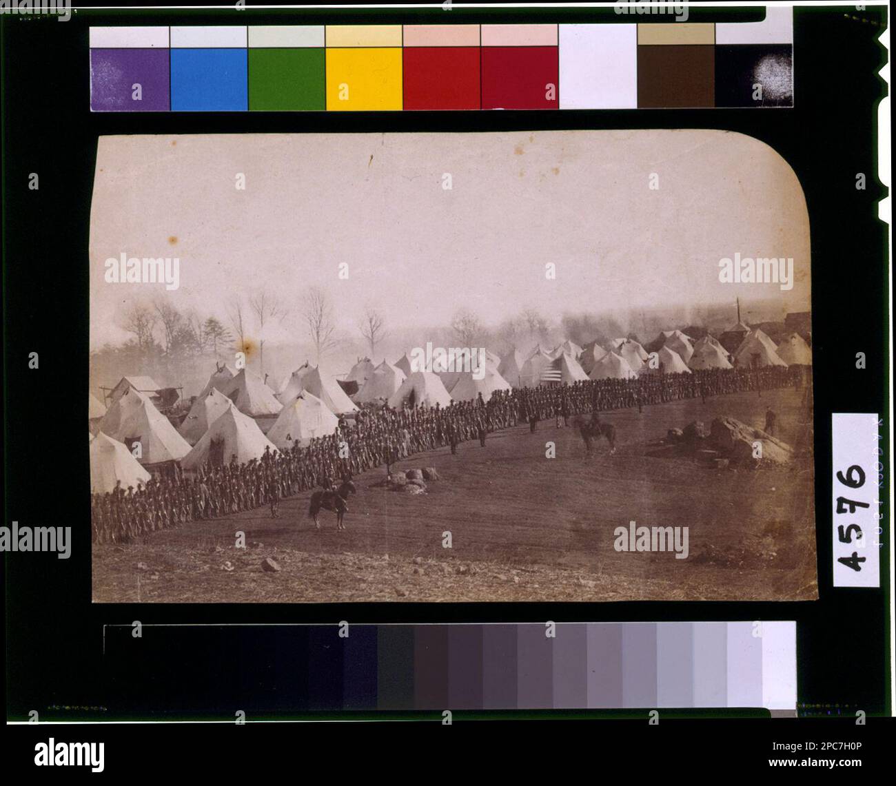 Camp of 5th Vt. i.e. Vermont Reg. Volunteers Camp Griffin Virginia ...