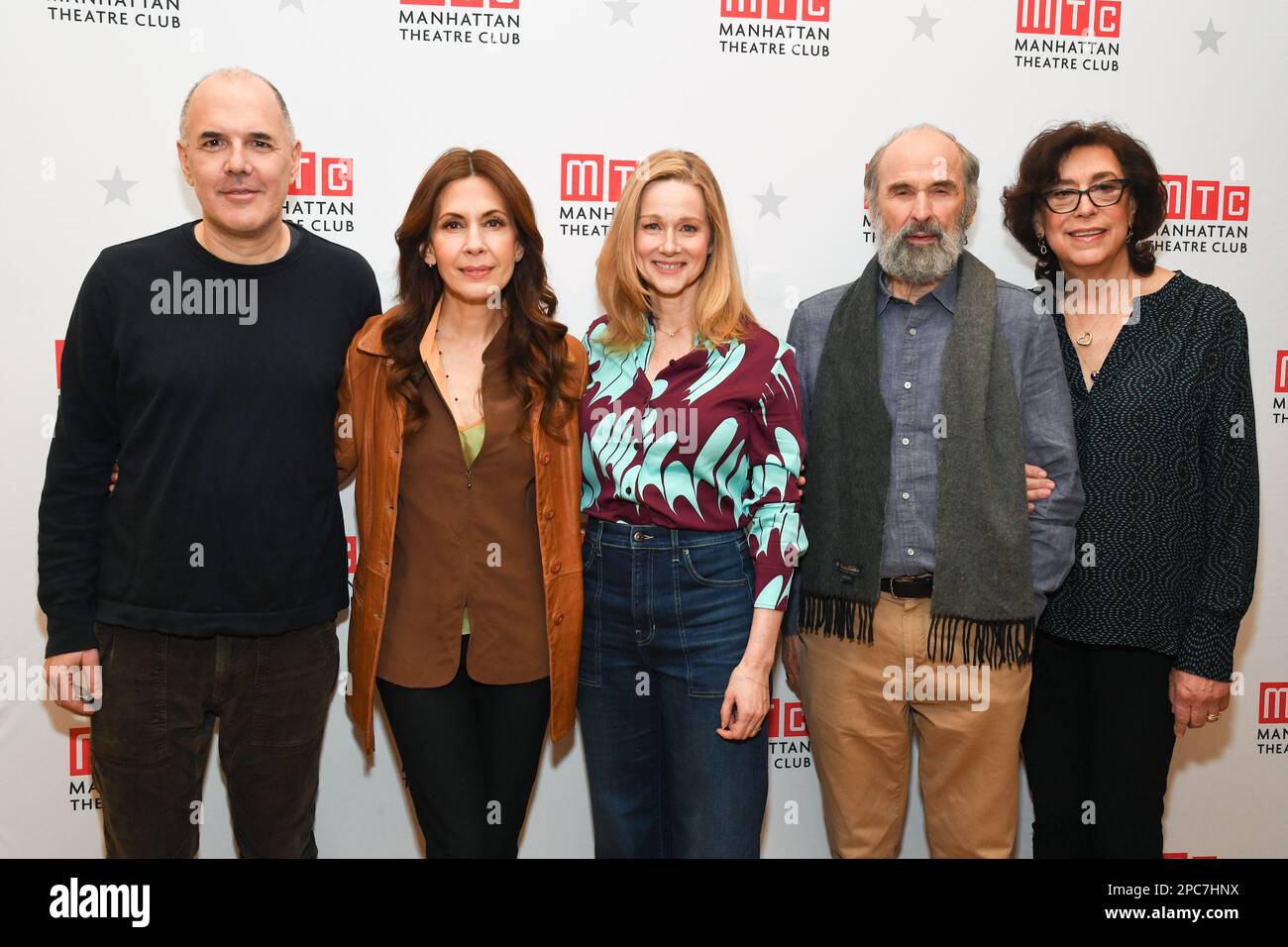 New York, USA. 13th Mar, 2023. David Auburn, Jessica Hecht, Laura ...
