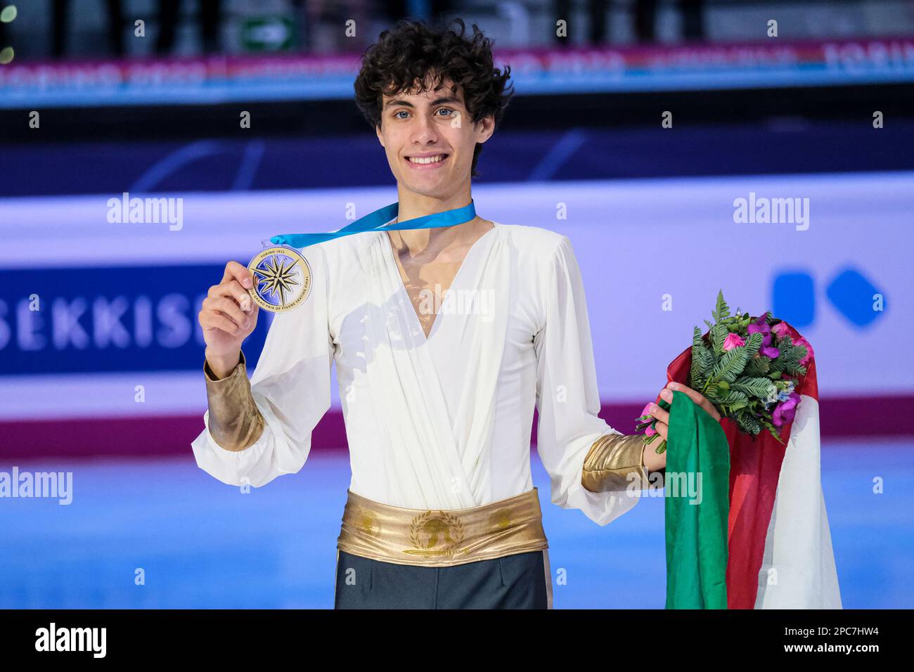 Turin, Italy. 10th Dec, 2022. Nikolaj Memola of Italy (Gold medal ...