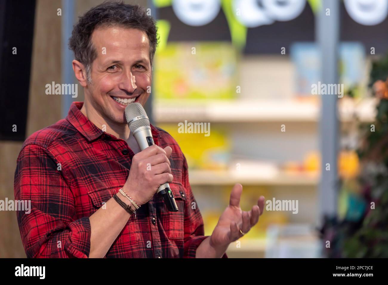 Willi Weitzel, television presenter and film producer. The trade fair ...