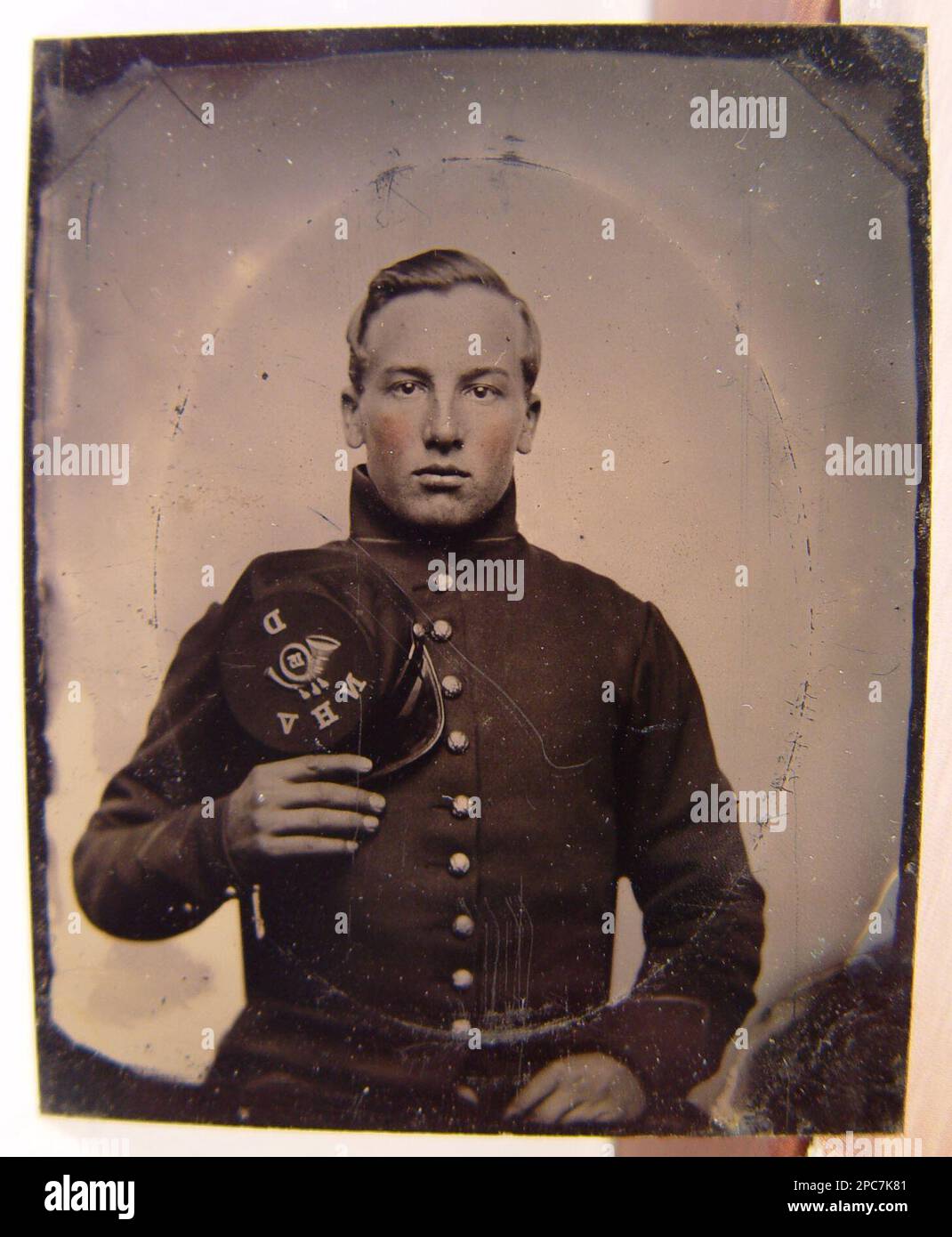 United states army new hampshire infantry regiment hi-res stock ...