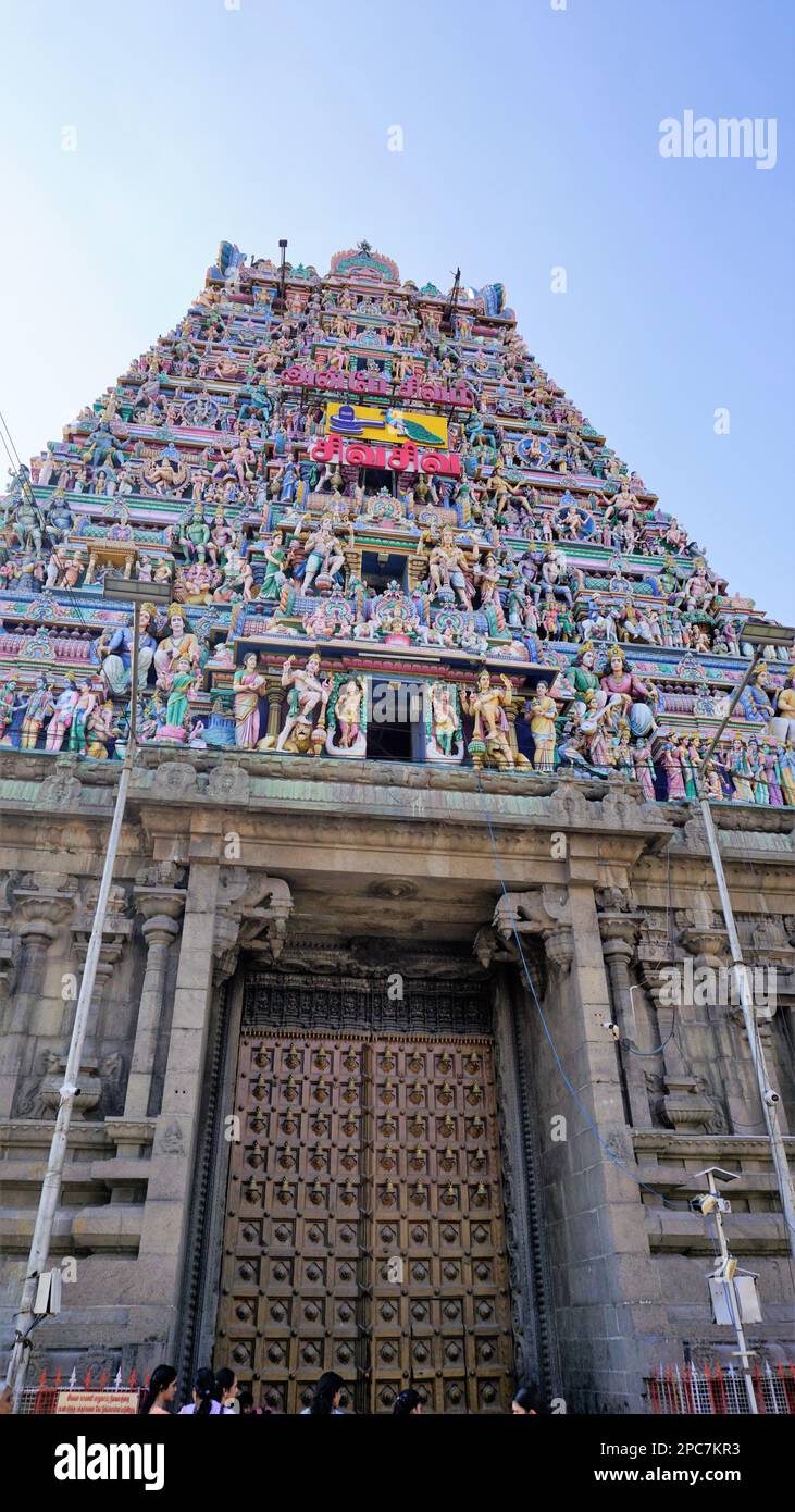 Chennai,Tamilnadu,India-December 29 2022: Beautiful view of entrance of ...