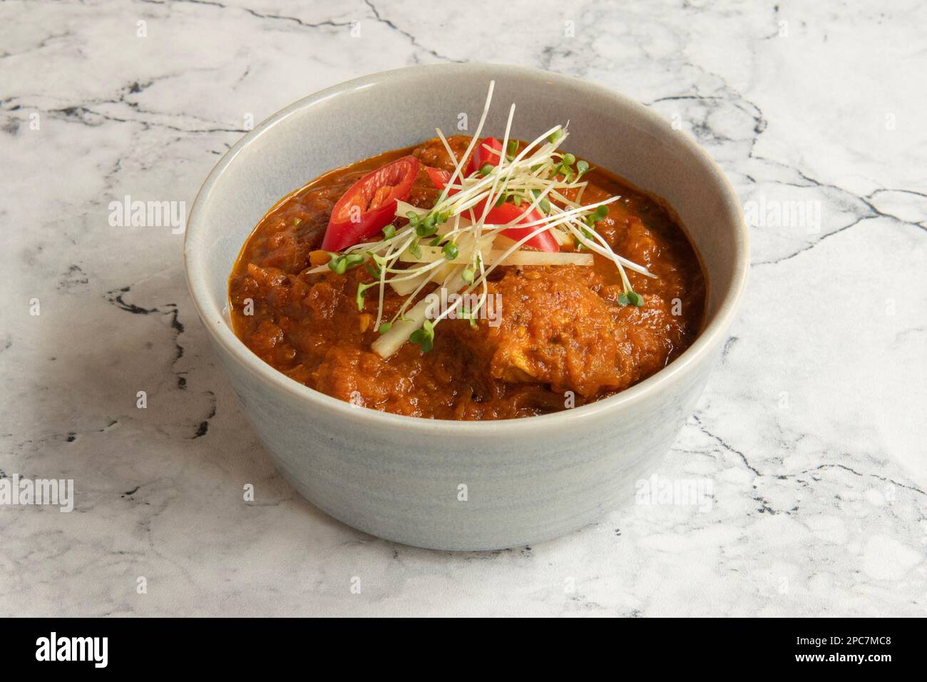 Indian food (cuisine). Mirchi Masala Chicken Stock Photo - Alamy