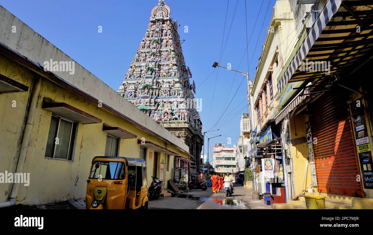 Chennai,Tamilnadu,India-December 29 2022: Beautiful view of entrance of ...