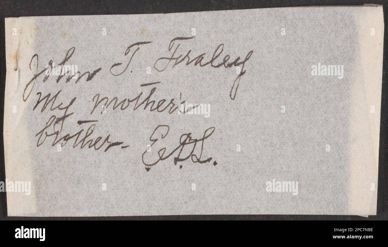 Lieutenant John T. Fraley of Co. E, 2nd North Carolina Infantry ...