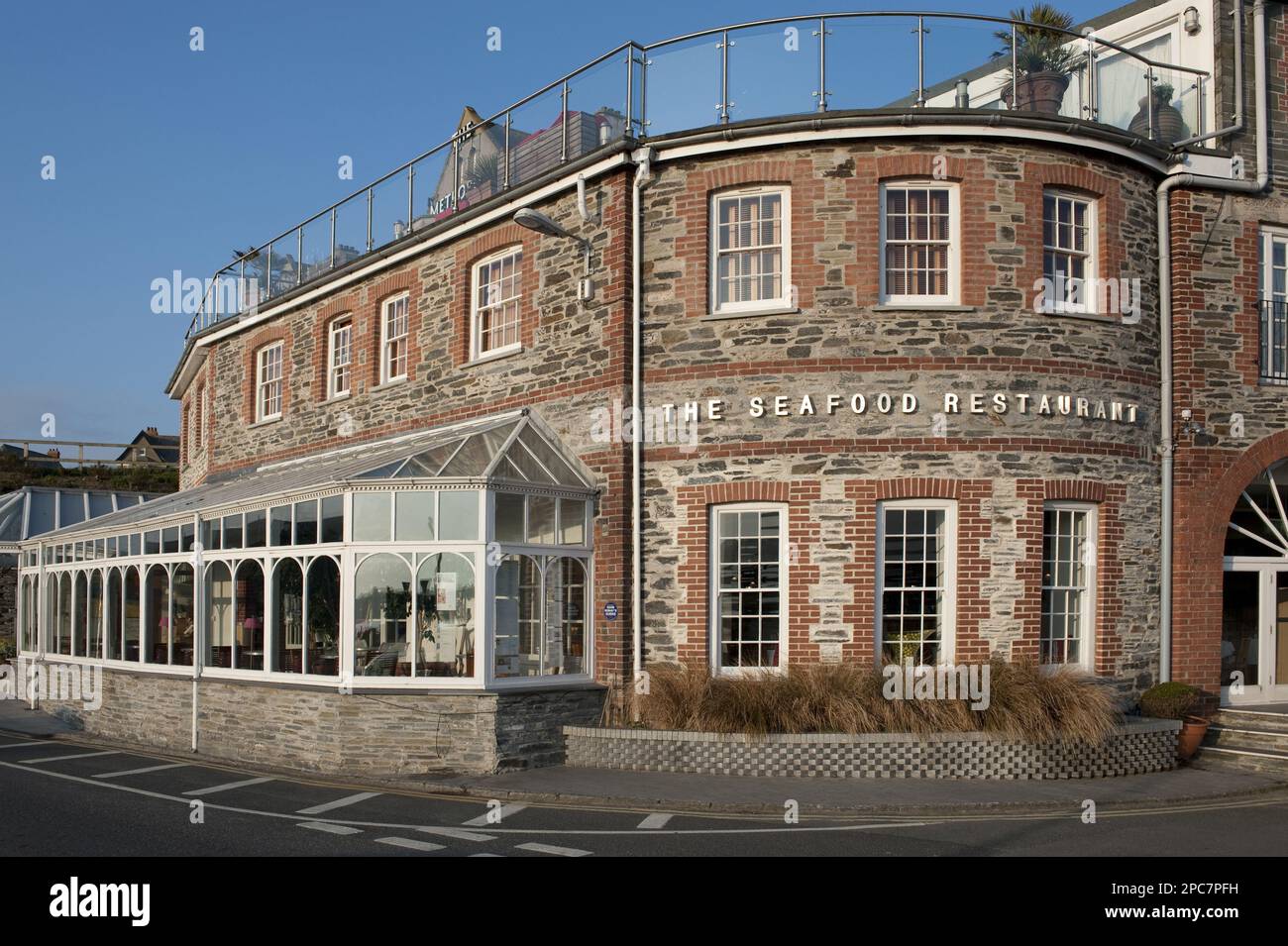 Restaurant in a seaside town, 'The Seafood Restaurant', Padstow ...