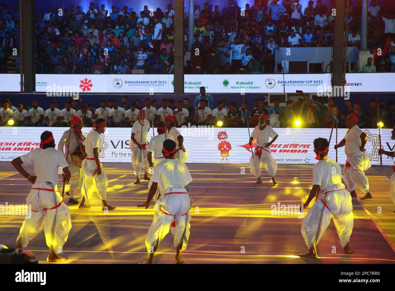 Cultural presentation reflecting all the 12 participant countries ...