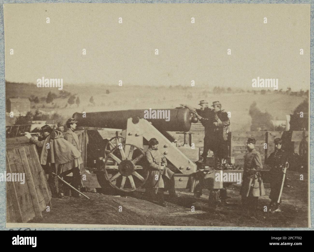 Fort Gaines. No. B681, Title from item, Hand written below print ...