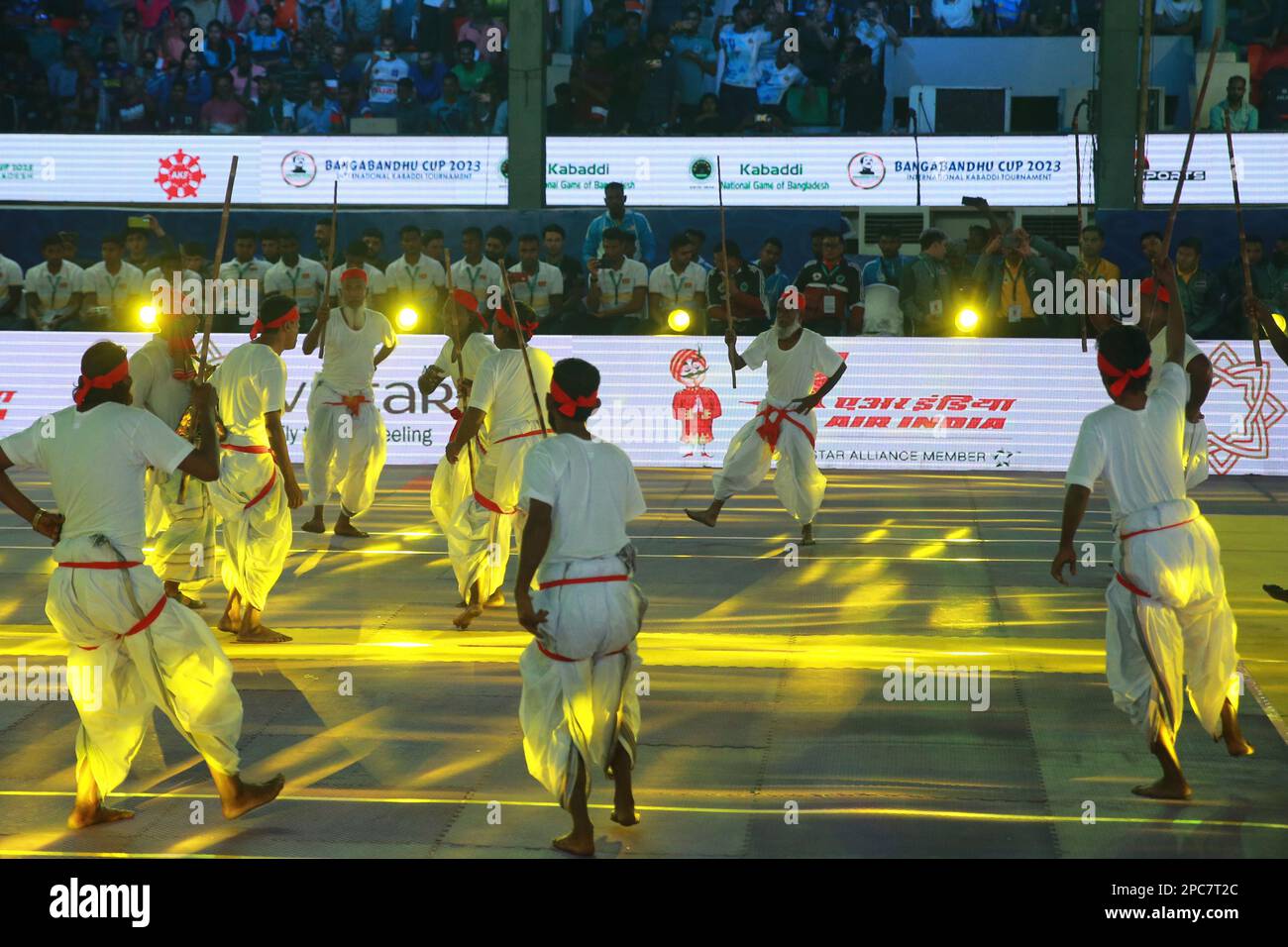 Cultural presentation reflecting all the 12 participant countries ...