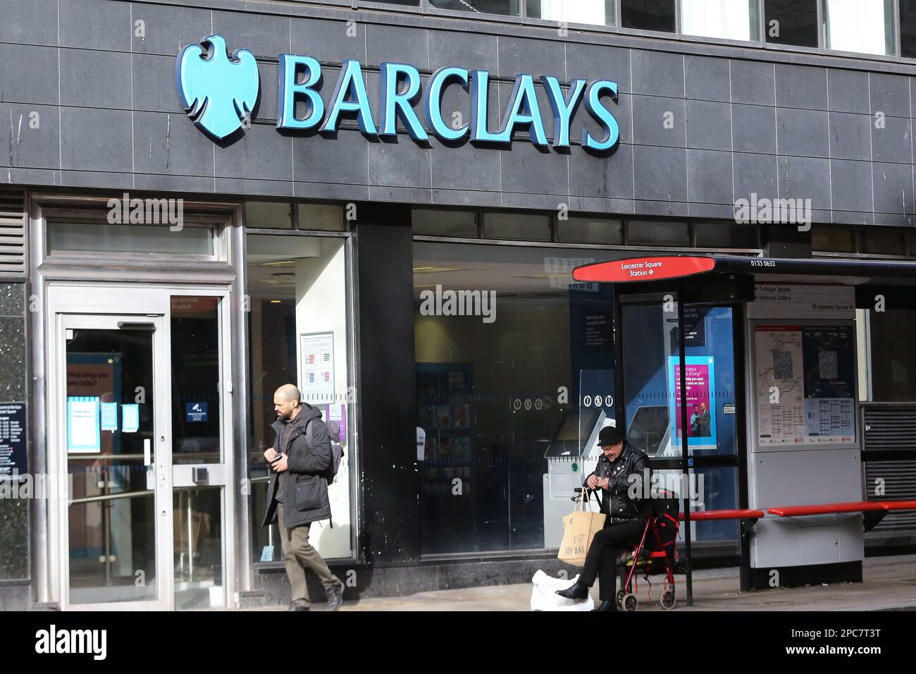 A branch of Barclays Bank seen in central London Stock Photo - Alamy