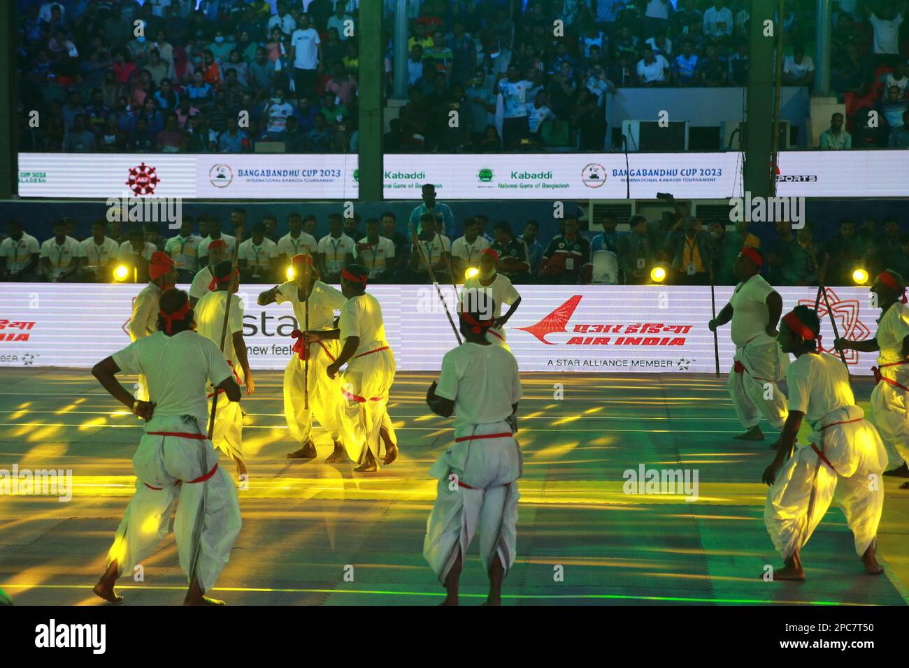 Cultural presentation reflecting all the 12 participant countries ...