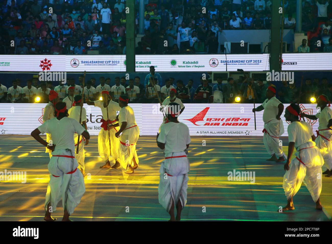 Cultural presentation reflecting all the 12 participant countries ...